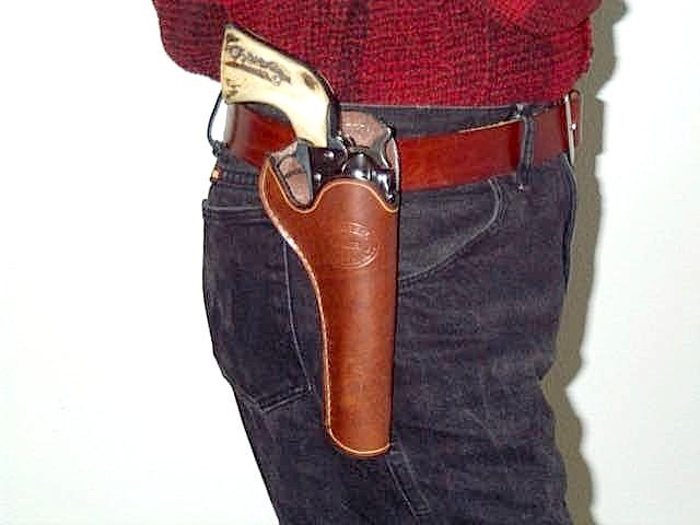 Ruger Single-Six Locking Holster - 4-5/8 Or 5.5" For Sale at GunAuction ...