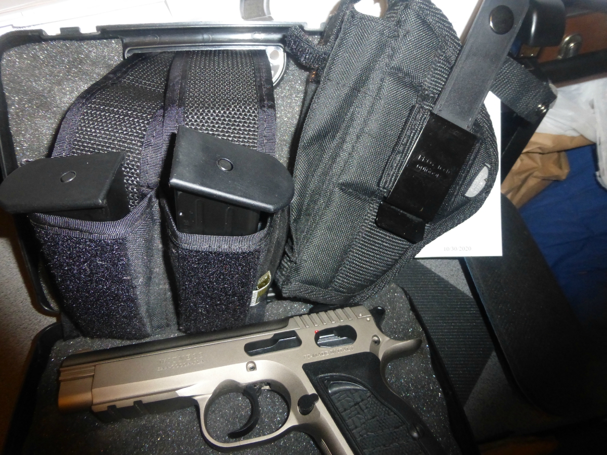 Tanfoglio Eaa-Witness Original Steel Full Size-Wonder Finish Semi Auto ...