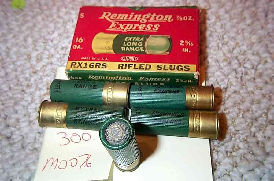 16 Gauge 5 Rd Slug Box In Original Remington Box For Sale at GunAuction ...