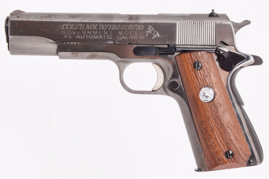 Colt 1911 Gov'T Model Used Gun Inv 202289 .45 Acp For Sale at ...