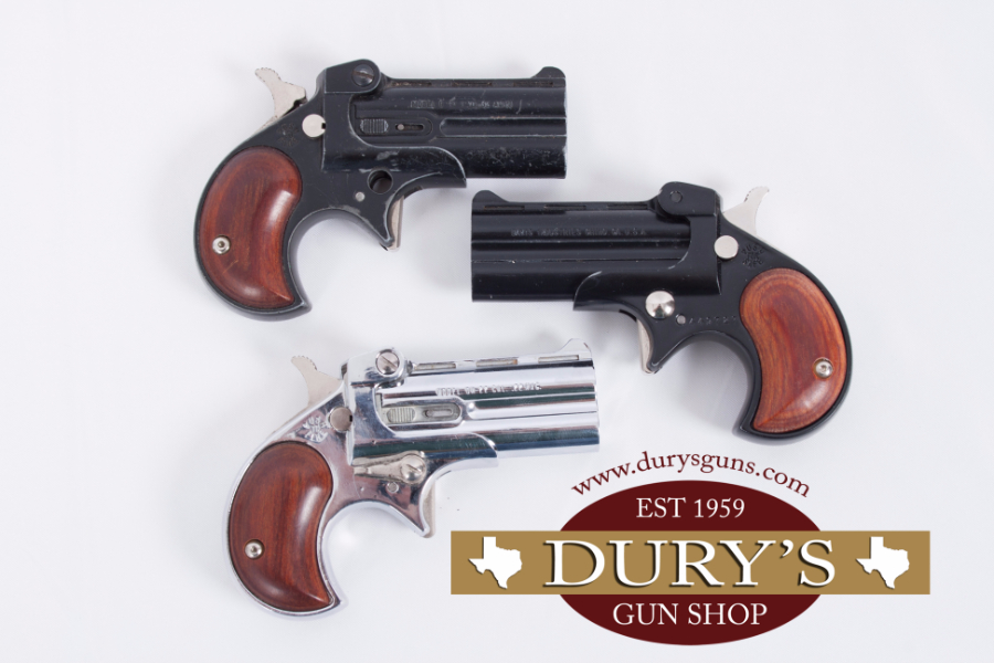 Davis Industries Derringer Lot Used Gun Inv 197312, 201095, 201520 .22 ...