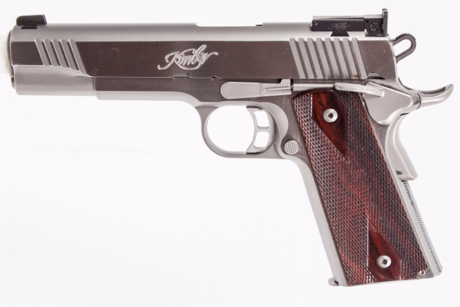 Kimber Stainless Gold Match Ii 1911 Used Gun Inv 195248 .45 Acp For ...