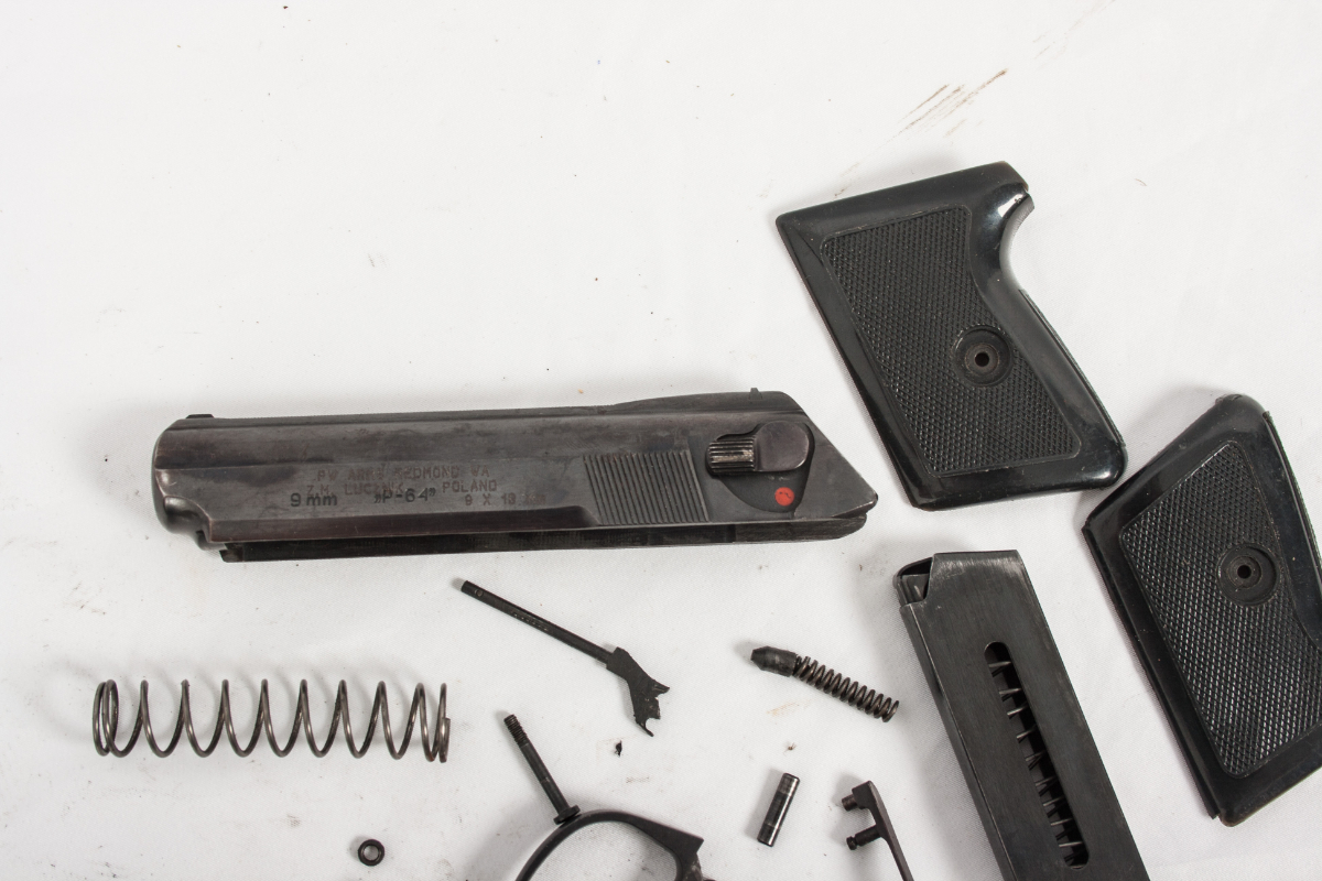 Polish Radom P64 9x18 Makarov Extra Part Kit #177377 9mm Makarov For ...