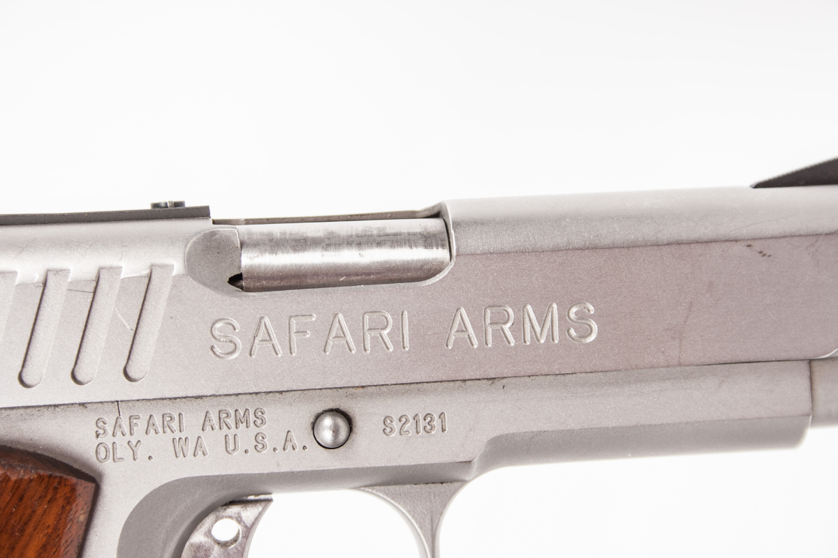 Safari Arms 1911 Used Gun Inv 208343 .45 Acp For Sale at GunAuction.com ...