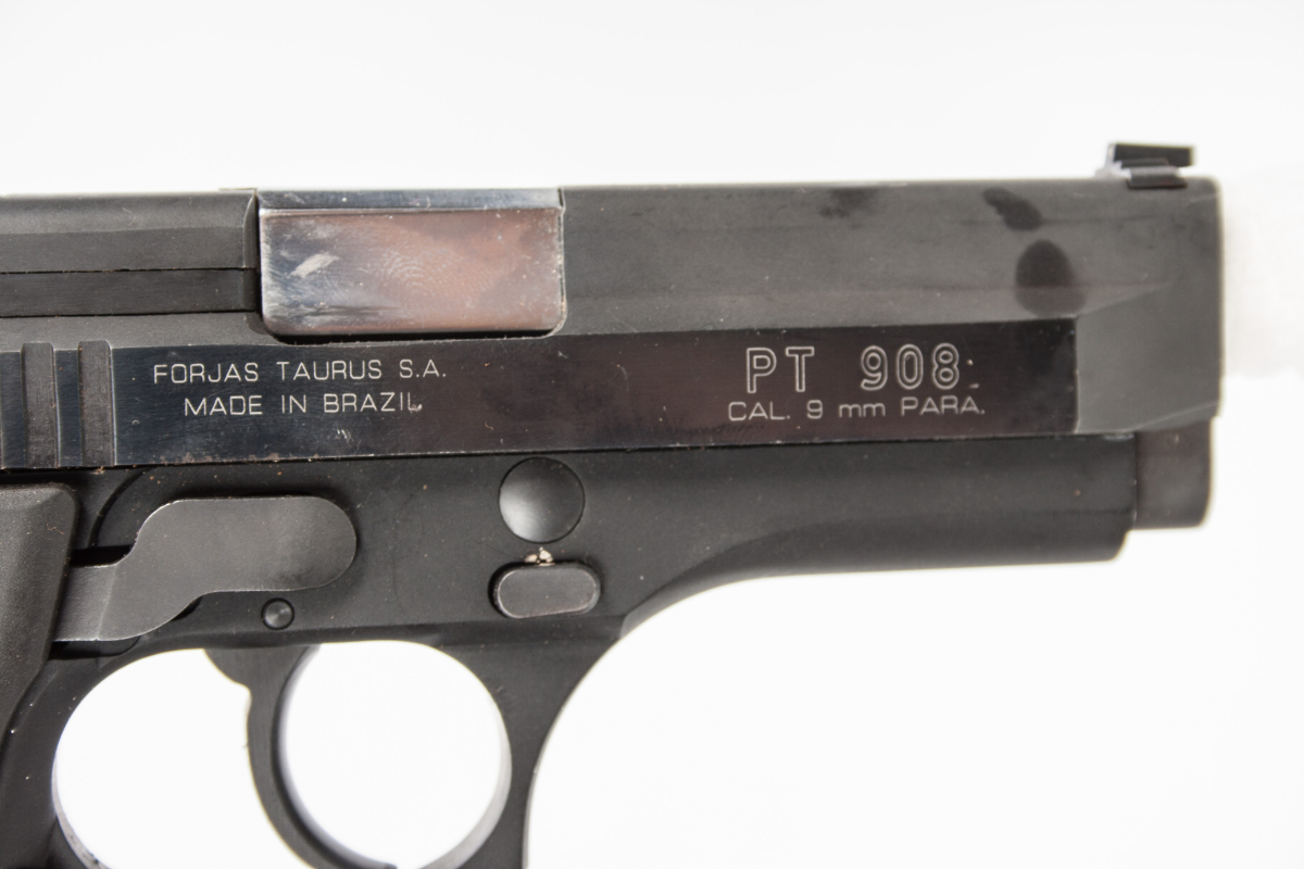 Taurus Pt908 Used Gun Inv 209906 9mm Luger For Sale at GunAuction.com ...