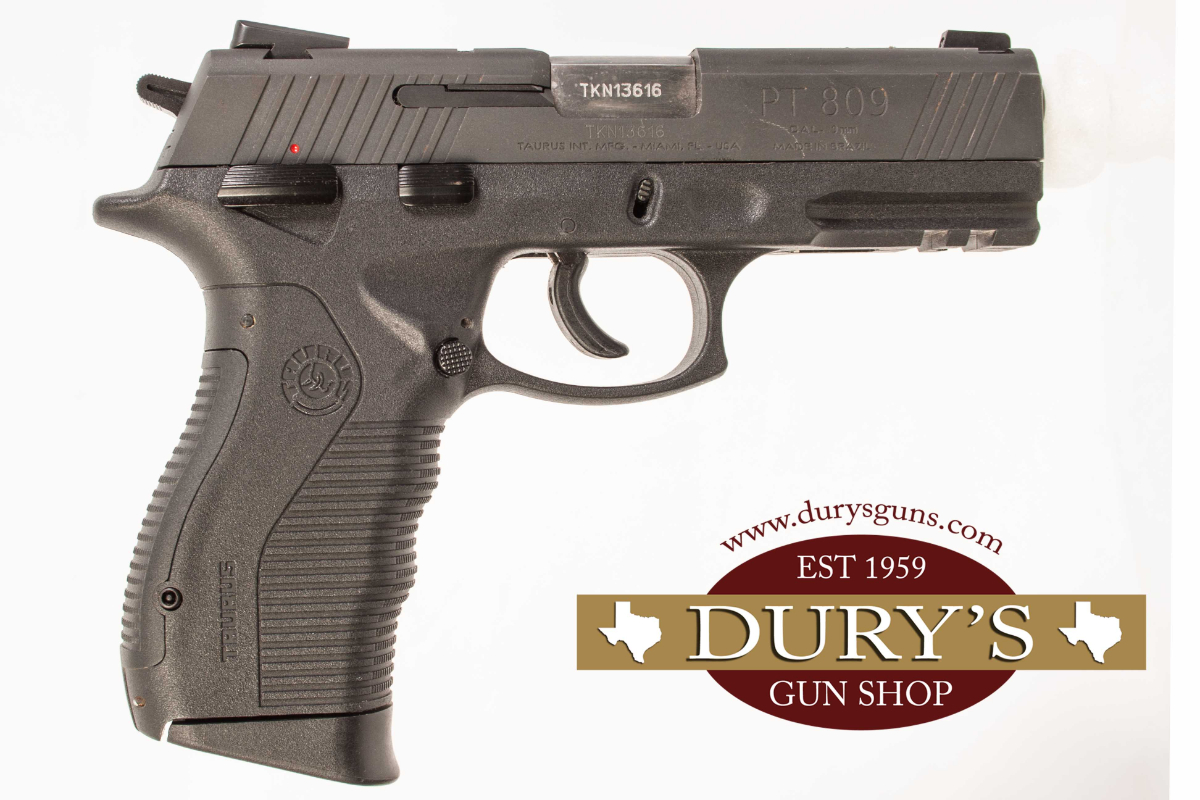 Taurus Pt809 Used Gun Inv 213481 9mm Luger For Sale at GunAuction.com ...
