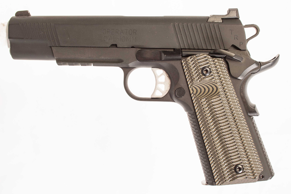 Springfield Armory Trp Operator 1911 Used Gun Inv 208988 10mm For Sale ...