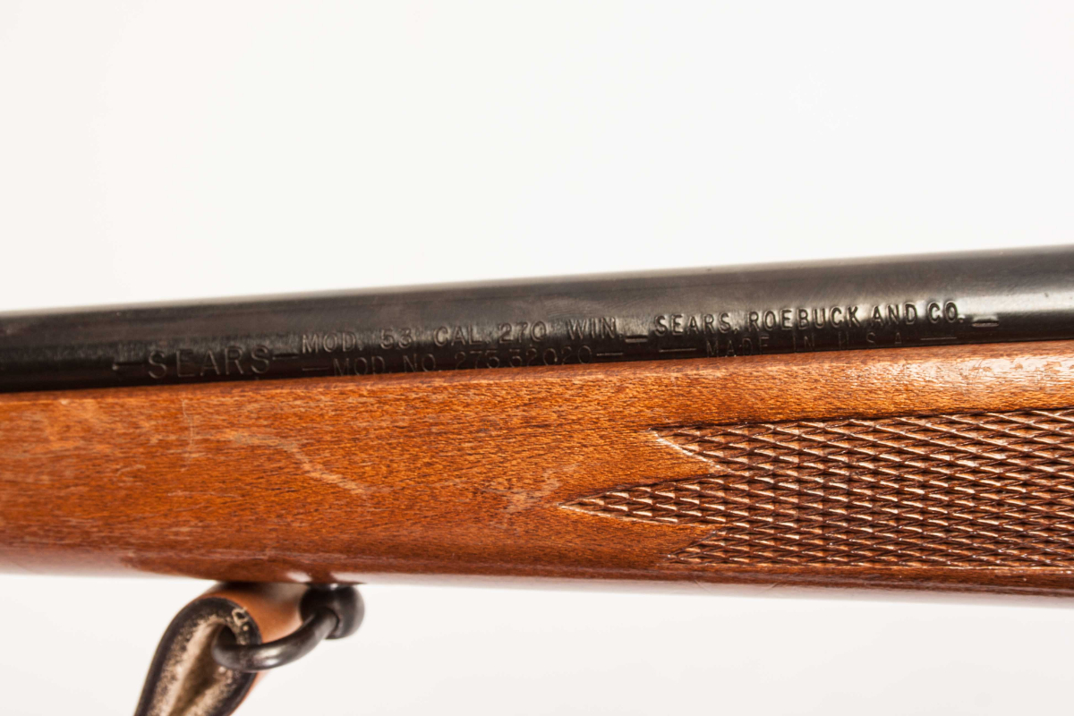 Sears Model 53 Used Gun Inv 214813 .270 Win. For Sale at GunAuction.com ...