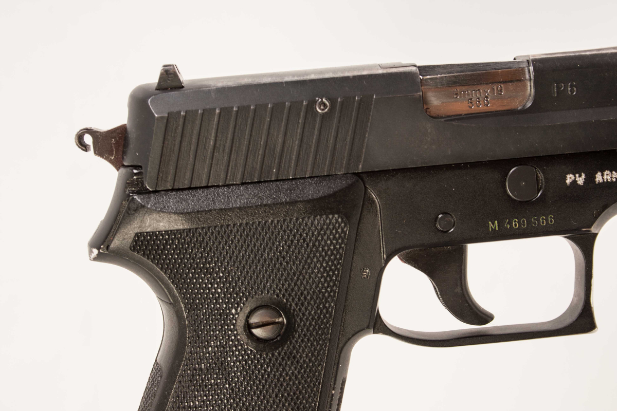 Sig Sauer P6 Used Gun Inv 214815 9mm Luger For Sale at GunAuction.com ...