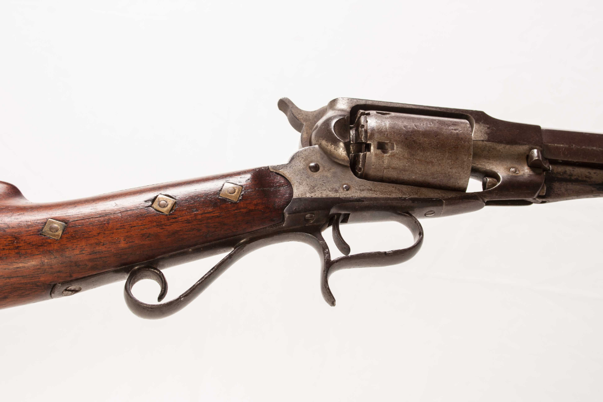 Remington Revolving Rifle Used Gun Inv 217444 .38 Rimfire For Sale at ...