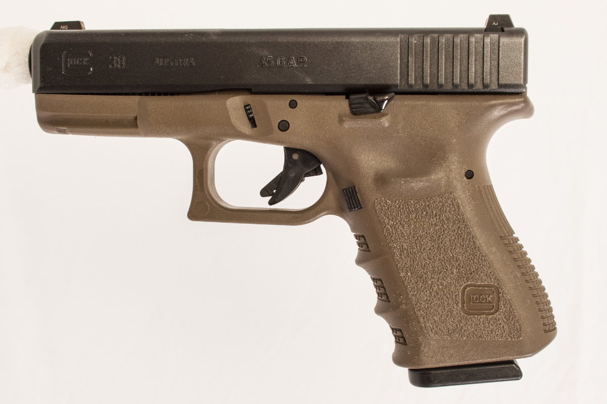 Glock 38 Used Gun Inv 219026 .45 Gap For Sale at GunAuction.com - 16703970