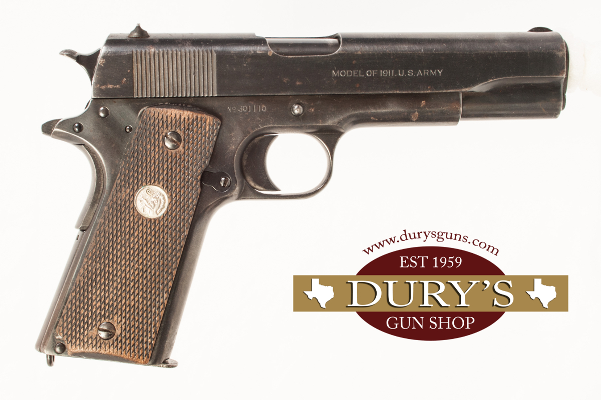 Colt Model Of 1911 U.S. Army 1911 (United States Property Marked) Used ...