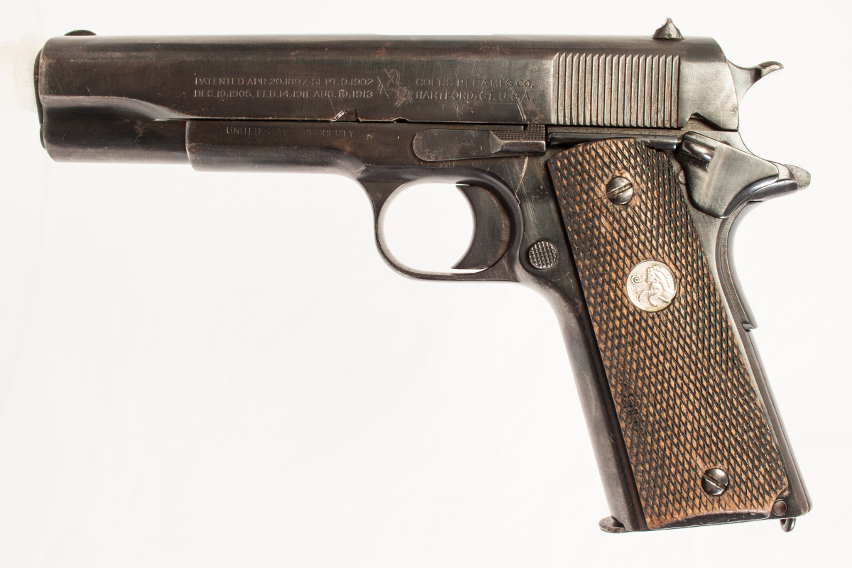 Colt Model Of 1911 U.S. Army 1911 (United States Property Marked) Used ...