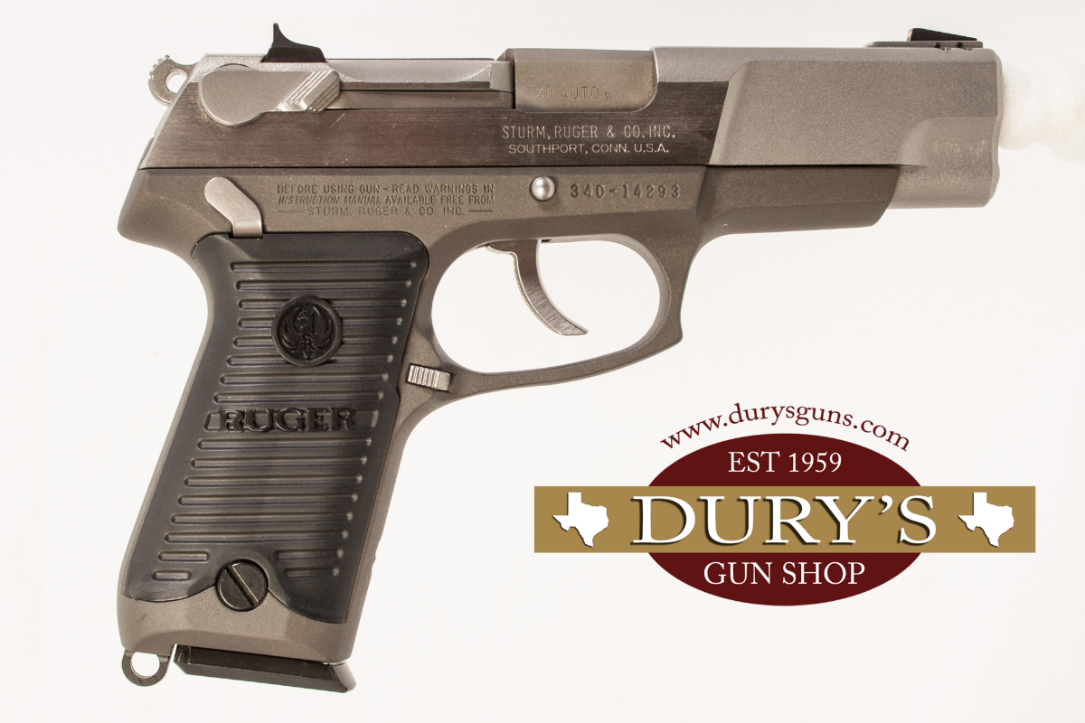 Ruger P91dc Used Gun Inv 219766 .40 S&W For Sale at GunAuction.com ...
