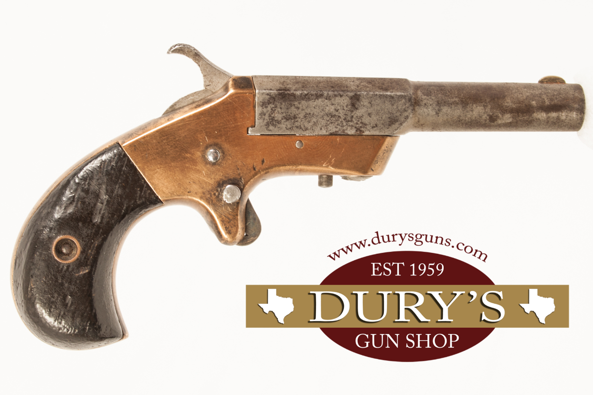 Allen Butler Style Pistol (Antique) Used Gun Inv 4-1-8 .32 Auto (7.65 ...