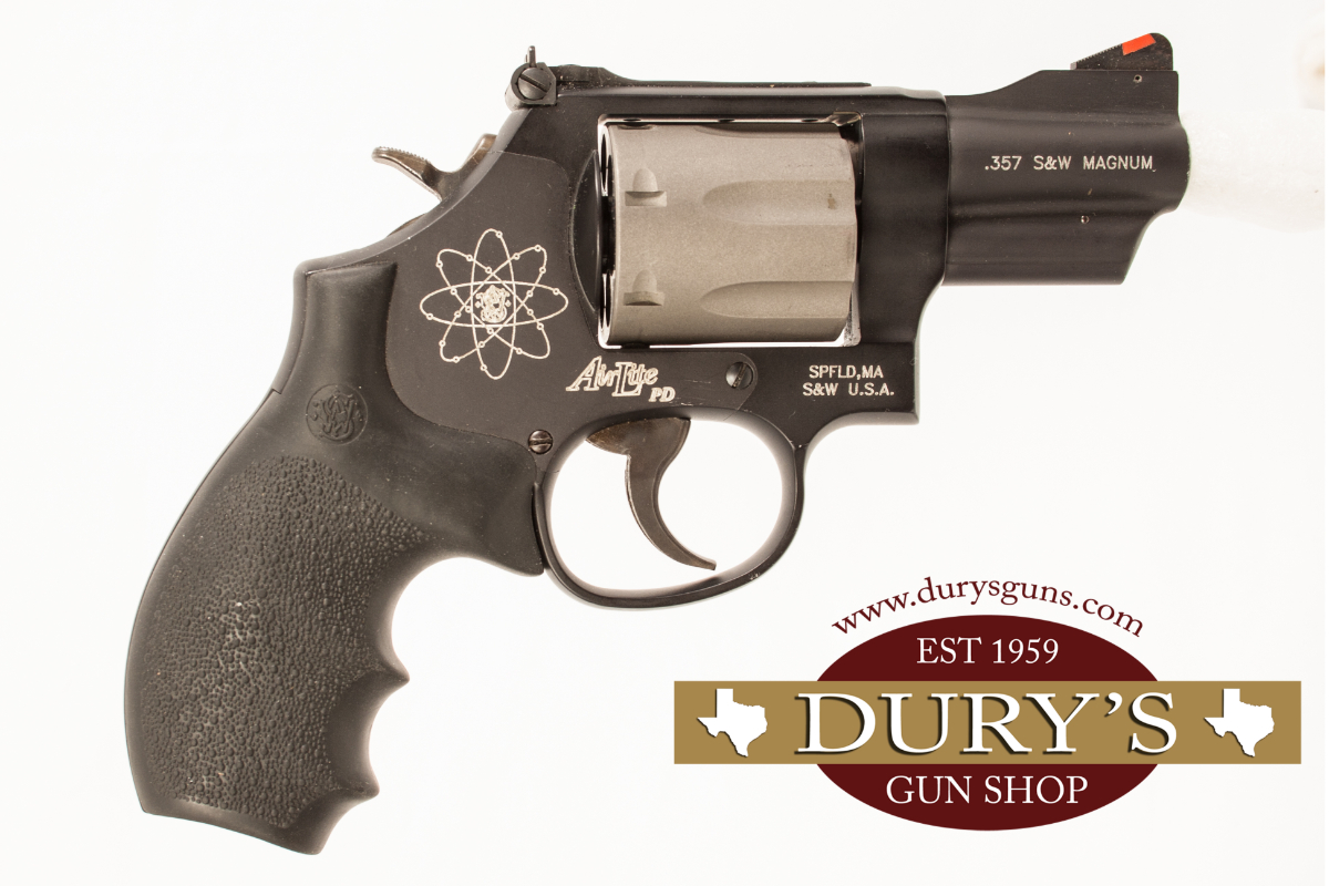 SMITH & WESSON 386 PD AIRWEIGHT USED GUN INV 220545