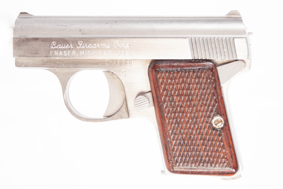 Bauer Automatic Used Gun Inv 222815 .25 Acp For Sale at GunAuction.com ...