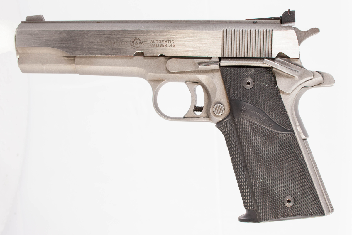Amt 1911 Hardballer Used Gun Inv 223185 .45 Acp For Sale at GunAuction ...