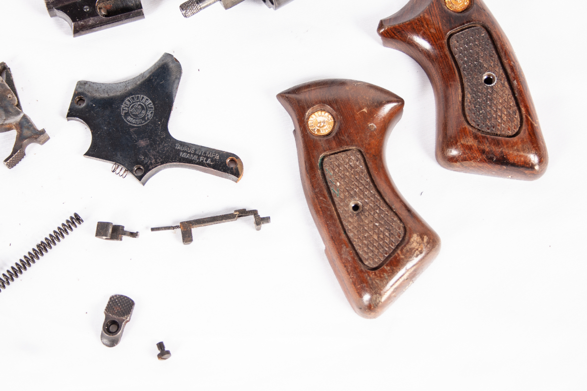 Lot Of Parts And Accessories For A Taurus Model 85 Revolver For Sale at ...