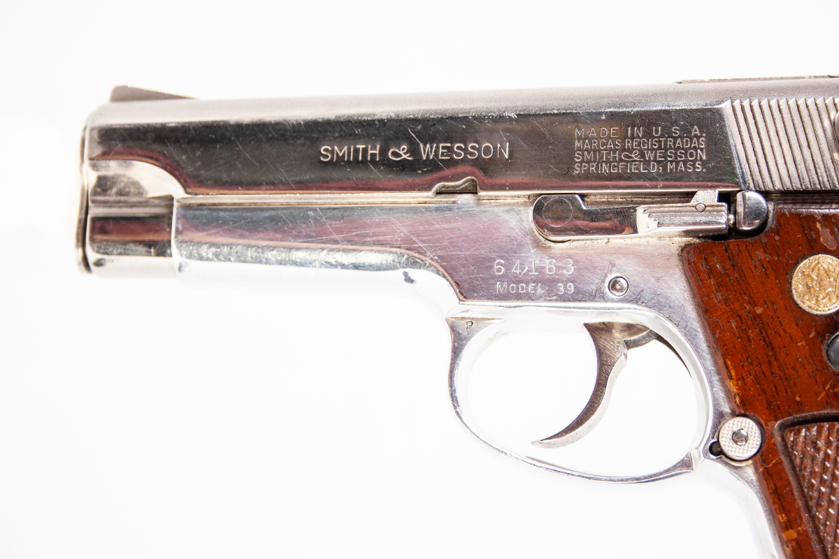 Smith & Wesson Model 39 Used Gun Inv 224160 9mm Luger For Sale at ...