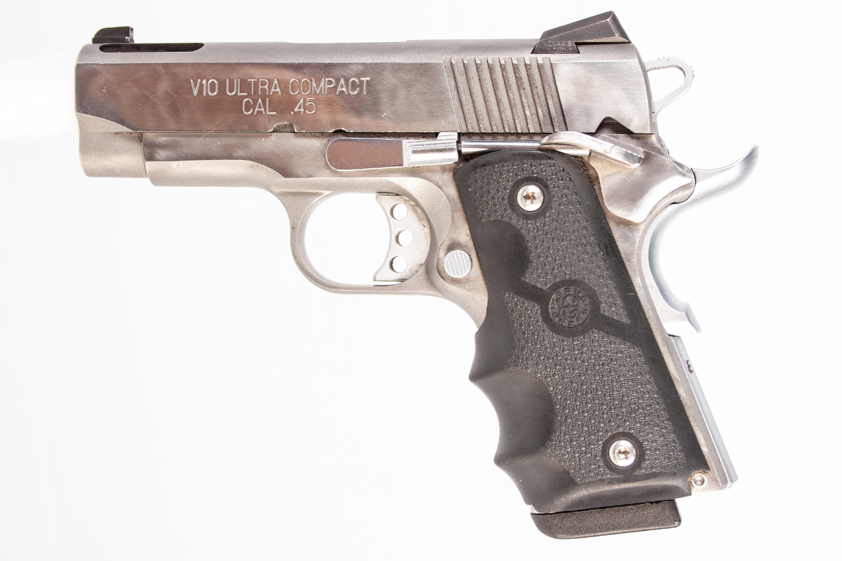Springfield Armory V10 Ultra Compact Used Gun Inv 224486 .45 Acp For ...
