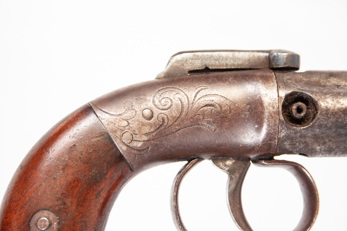 Allen & Wheelock Revolving Pepperbox Used Gun Inv 226019 .32 Caliber ...