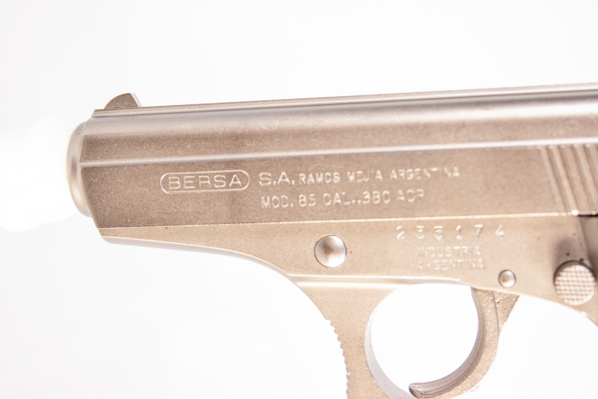 Bersa Model 85 Used Gun Inv 227843 .380 Acp For Sale at GunAuction.com ...