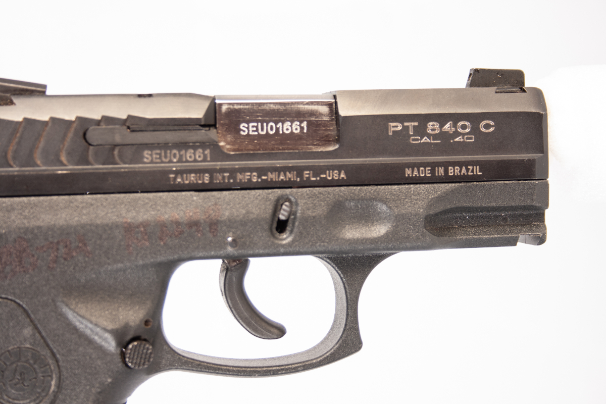 Taurus Pt 840 C Used Gun Inv 226003 .40 S&W For Sale at GunAuction.com ...
