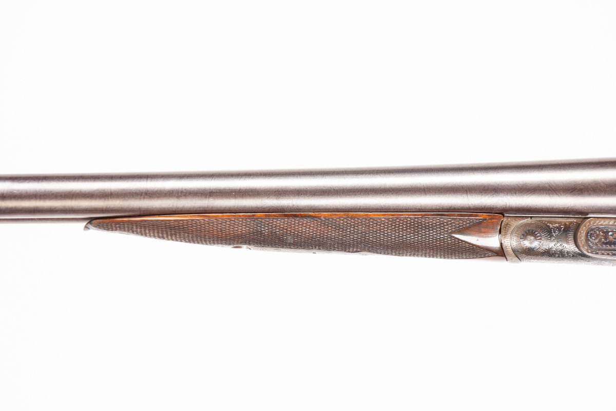 W.S. Riley Eagle Gun Works Hammered Side By Side Used Gun Inv 233170 12 ...