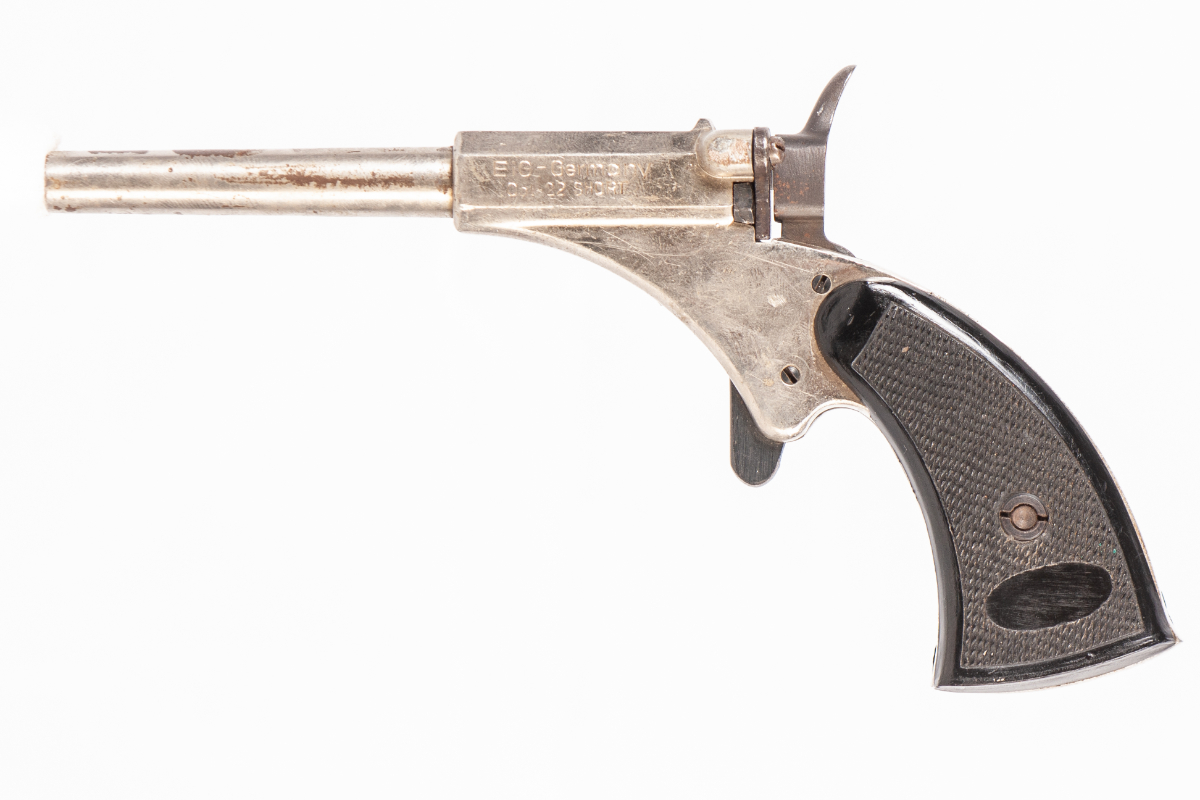 Eig Single Shot Parlor Pistol Used Gun Inv 4-1-894 .22 Short For Sale ...