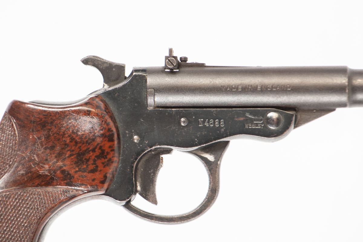 Webley & Scott Target Single Shot Used Gun Inv 227300 .22 Lr For Sale ...