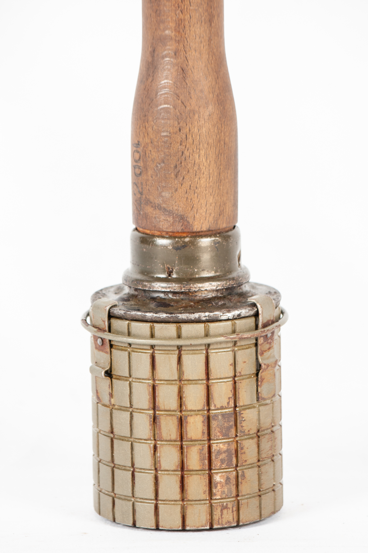 German 1942 Hand Grenade W/ Pull String (Deactivated) Used Inv 4-1-1362 ...