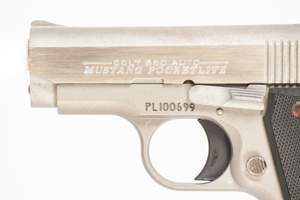 Colt Mustang Pocketlite Used Gun Inv 235004 .380 Acp For Sale at ...