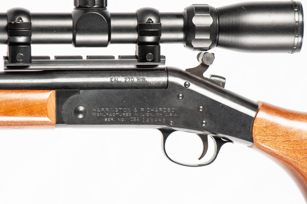 Harrington & Richardson Handi-Rifle Used Gun Inv 235360 .270 Win. For ...