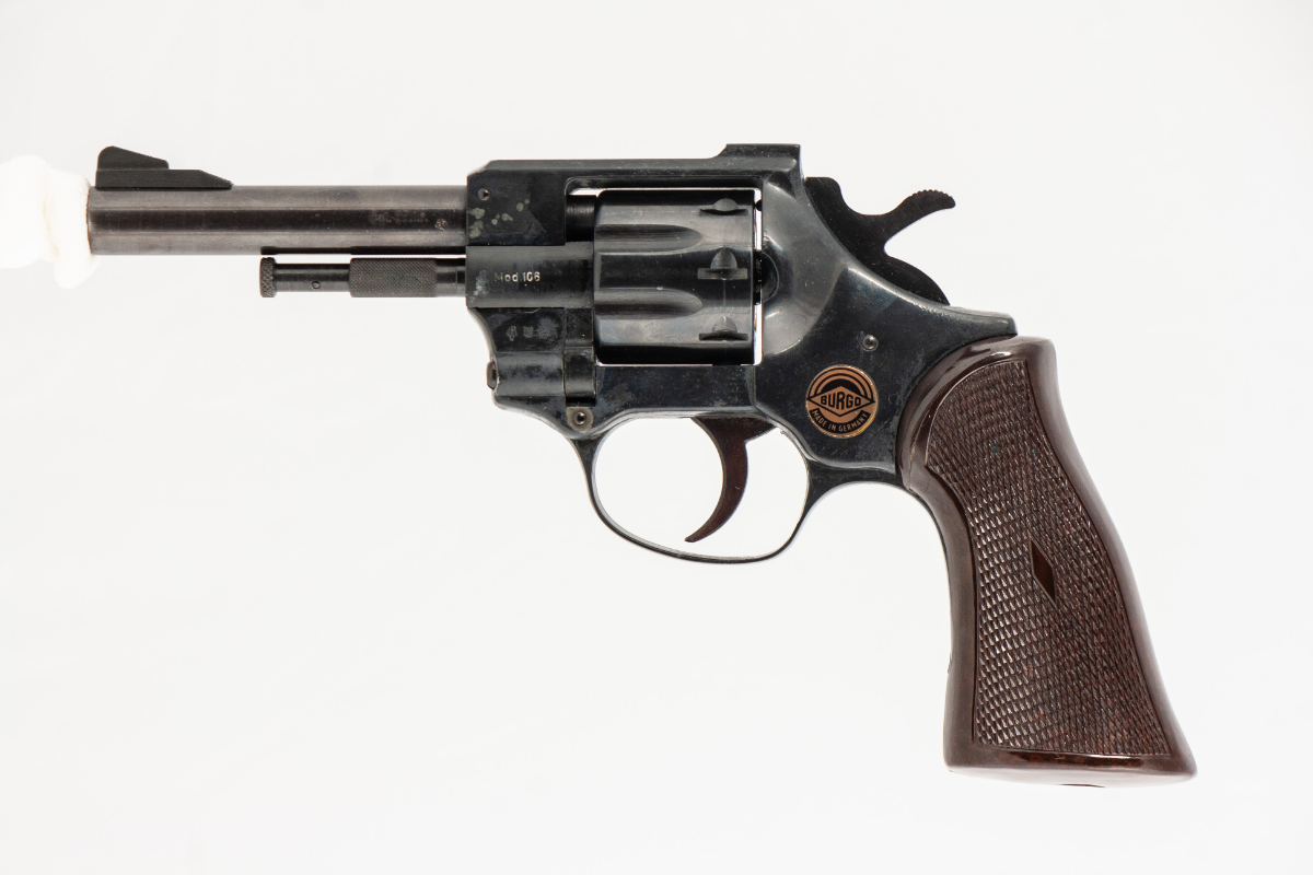 Burgo 106 8 Shot Revolver Used Gun Inv 236975 .22 Lr For Sale at ...
