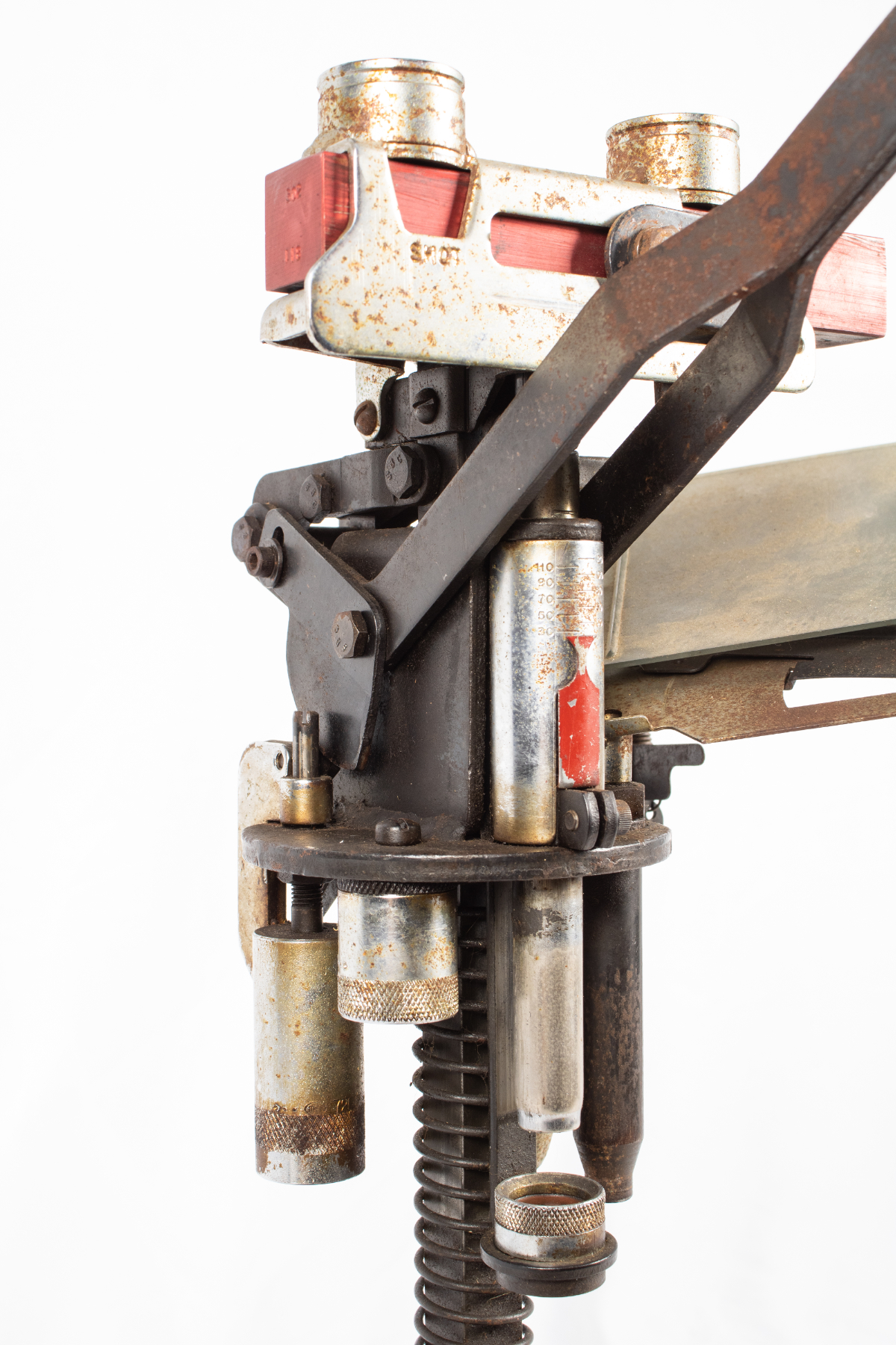 Mec Sizemaster Sm77 Reloading Press W/ Win Aa Hulls Wads Log 4-1-2707 ...