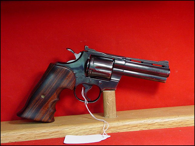 Colt Python .357 Magnum Custom Wood Grips For Sale at GunAuction.com ...