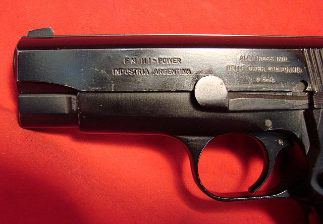 Industria Argentina Fm Hi-Power Detective 9mm For Sale at GunAuction ...