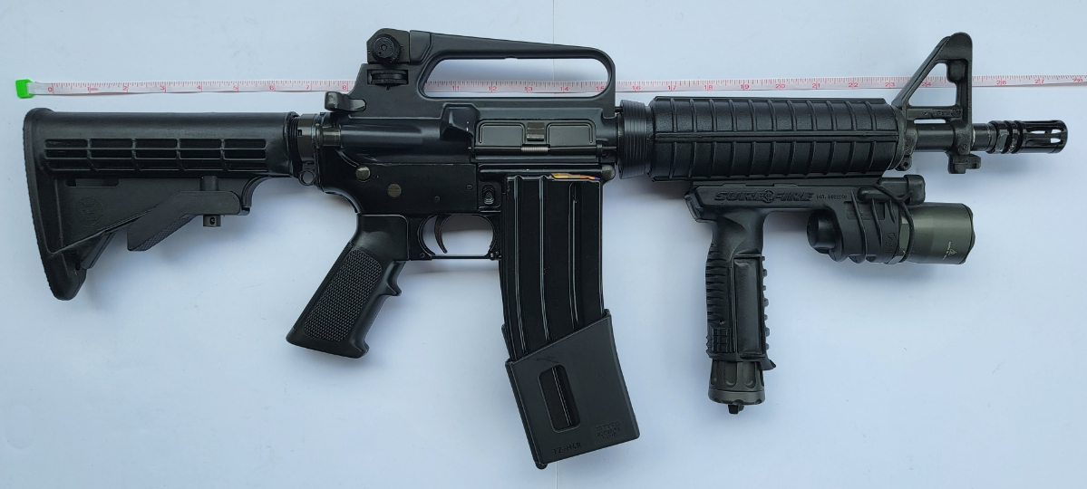 Pac West Arms PWA Commmando Pre-Ban AR-15 + ammo + extras 5.56mm NATO ...