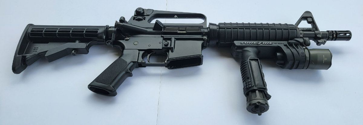 Pac West Arms PWA Commmando Pre-Ban AR-15 + ammo + extras 5.56mm NATO ...