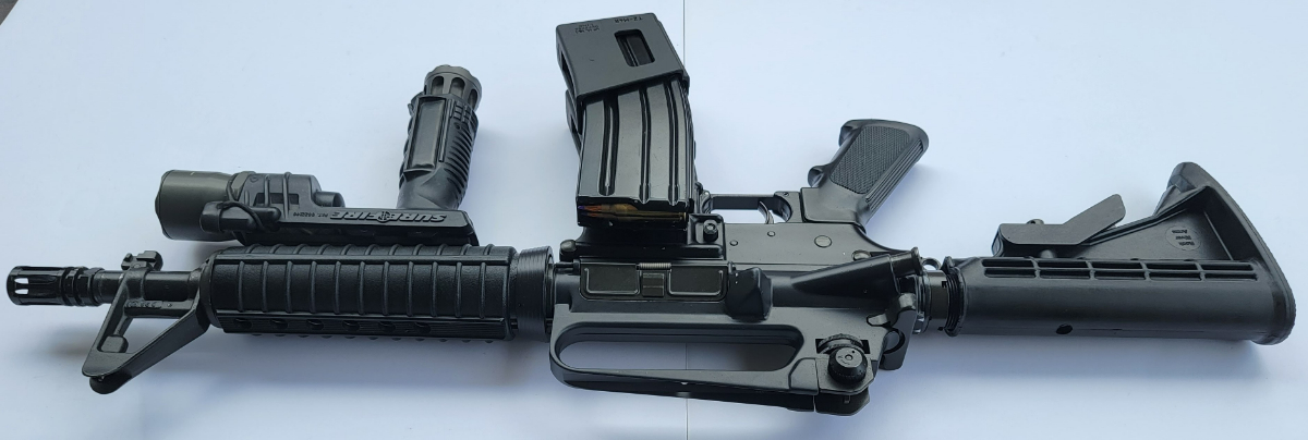 Pac West Arms PWA Commmando Pre-Ban AR-15 + ammo + extras 5.56mm NATO ...