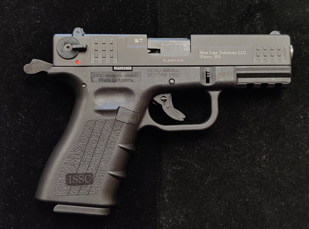 ISSC Austria .22 LR BLACK M22 SD 17156108 - GunAuction.com