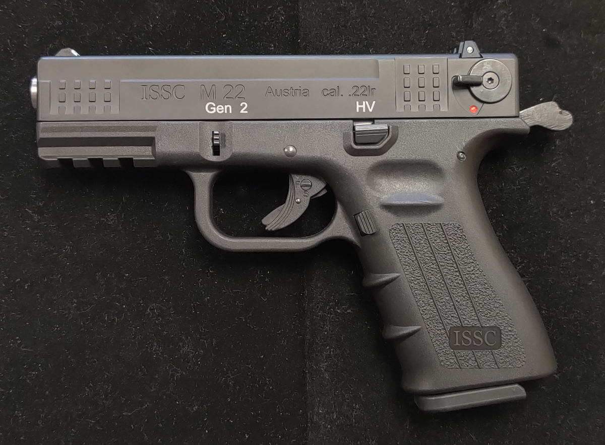ISSC Austria .22 LR BLACK M22 SD 17156108 - GunAuction.com