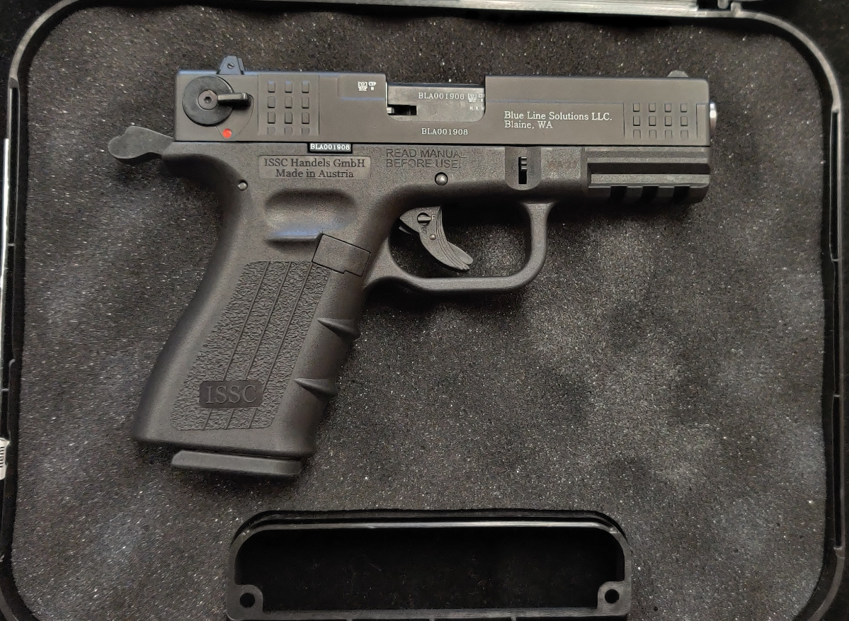 ISSC Austria .22 LR BLACK M22 SD 17156108 - GunAuction.com