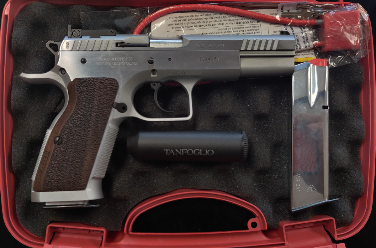 .40 S&W Ifg Defiant Limited Pro Tanfoglio For Sale at GunAuction.com ...