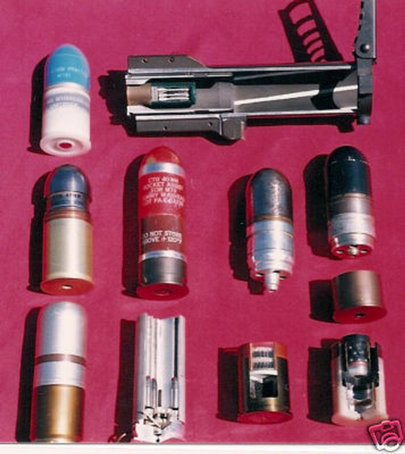 40mm REFERENCE M79-203,MK19 GRENADEGUN,SHELL,FUZE, .40 S&W 12193263 ...