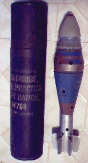 U.S. 60mm M766 Mortar Bomb With Proximity Fuze For Sale at GunAuction ...