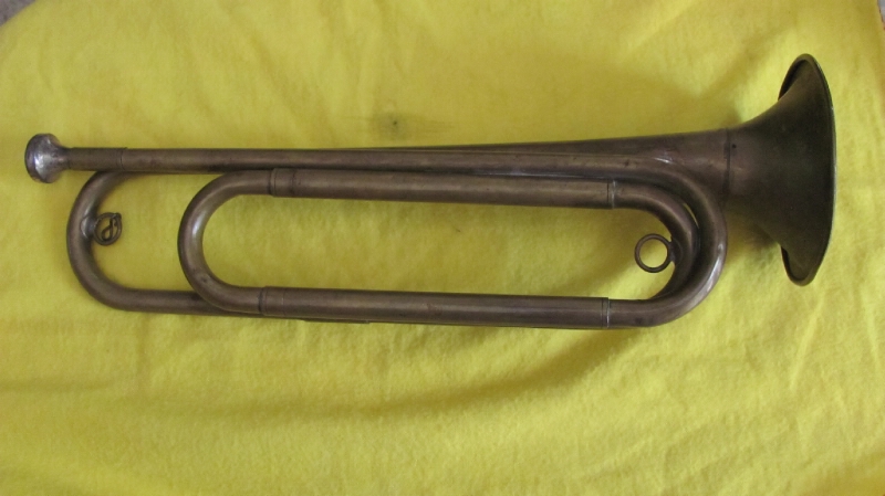 Wwii (Or Earlier) Us Regulation Made In Usa Bugle For Sale at ...