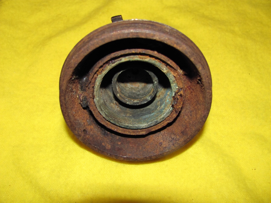 Wwi Scovill Model 1907m Shell & Fuse Dated 1917 For Sale at GunAuction ...