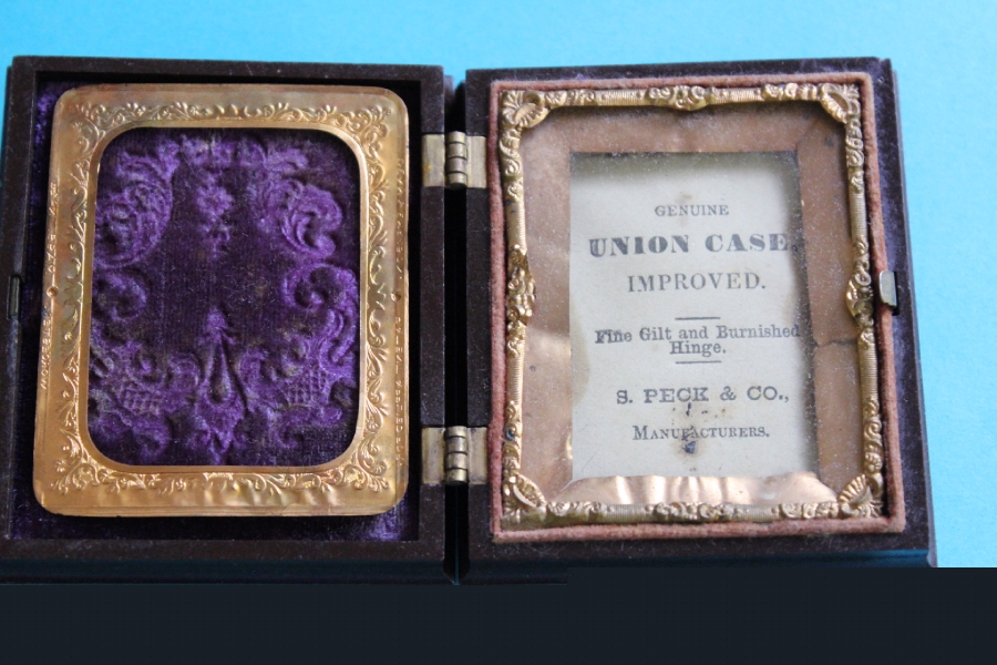 Genuine Union Civil War Picture Case S. Peck & Co For Sale at ...
